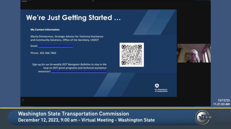 Washington State Transportation Commission - TVW
