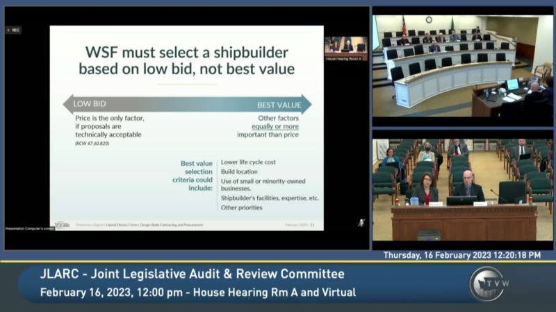 JLARC - Joint Legislative Audit & Review Committee - TVW