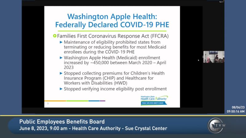 Public Employees Benefits Board - TVW