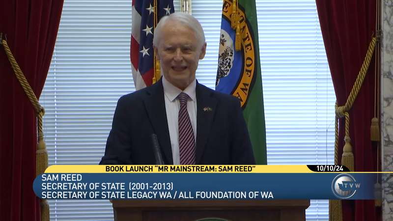 Secretary of State Legacy Washington Book Launch: Mr. Mainstream - TVW