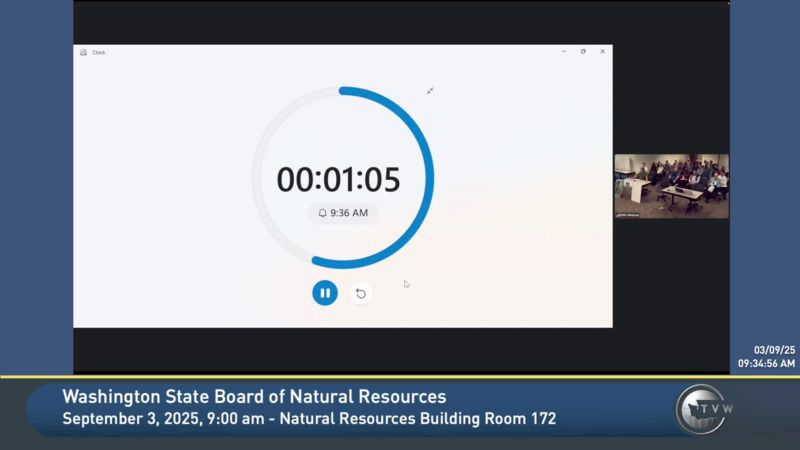 Washington State Board of Natural Resources - TVW