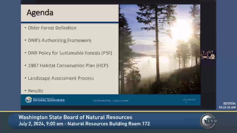 Washington State Board of Natural Resources - TVW