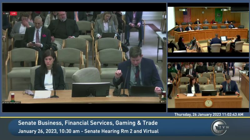 Senate Business, Financial Services, Gaming & Trade - TVW