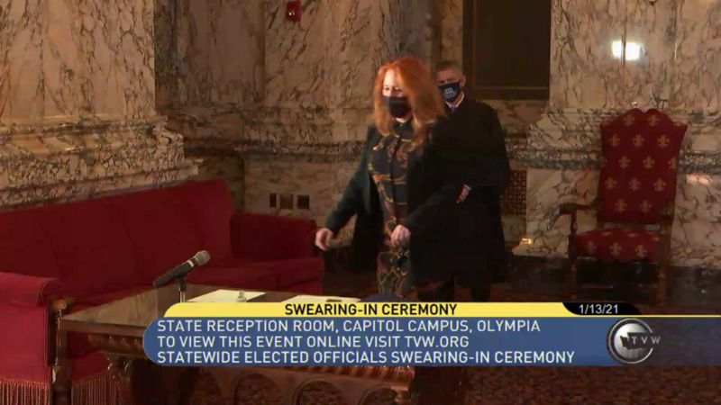 Statewide Elected Officials Swearing-In Ceremony - TVW