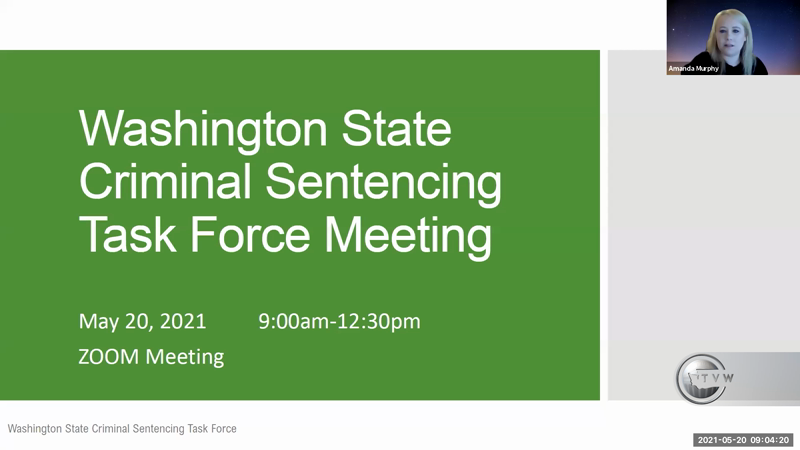 Washington State Criminal Sentencing Task Force - TVW