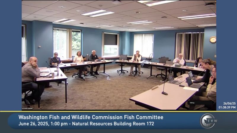 Washington Fish and Wildlife Commission Fish Committee - TVW
