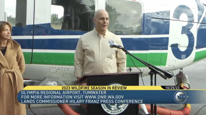 Lands Commissioner Hilary Franz Press Conference - TVW