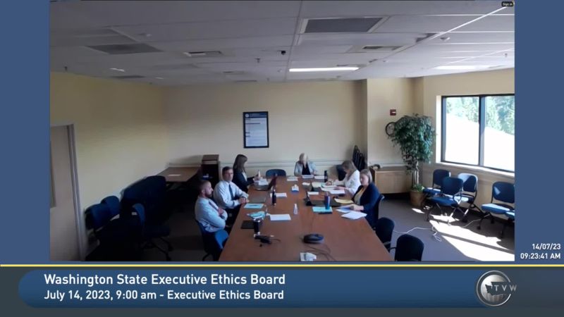 Washington State Executive Ethics Board - TVW