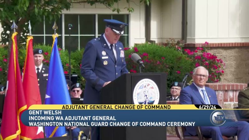 Washington National Guard Change of Command Ceremony - TVW