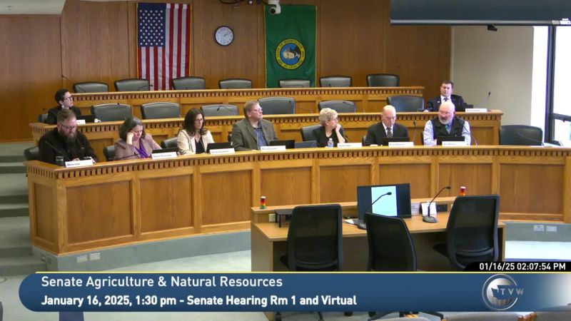 Senate Agriculture & Natural Resources - TVW