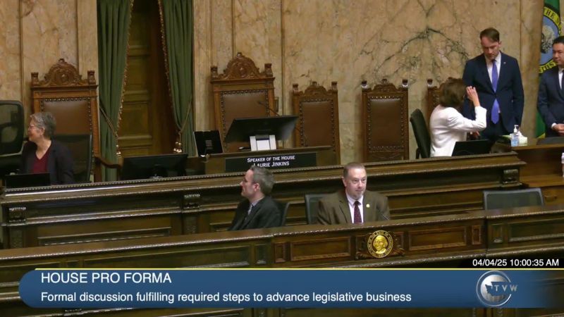 House Pro Forma Session - April 4 - TVW