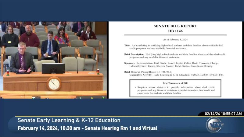 Senate Early Learning & K-12 Education - TVW