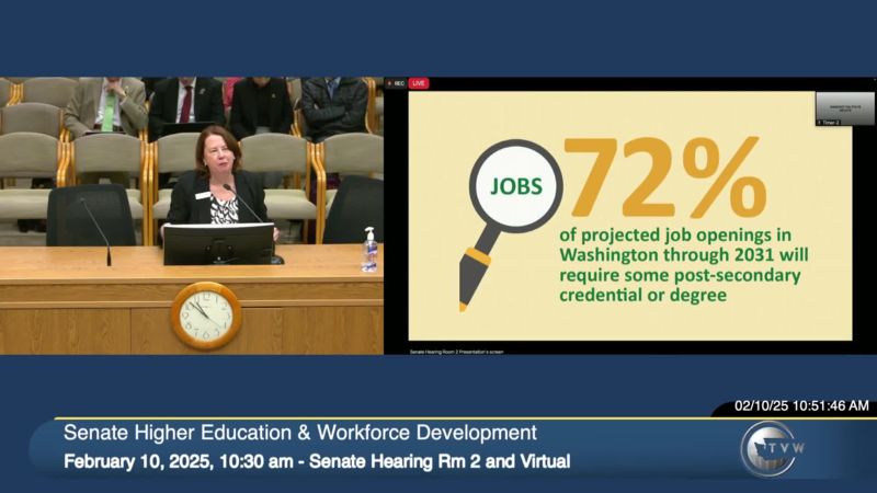 Senate Higher Education & Workforce Development - TVW