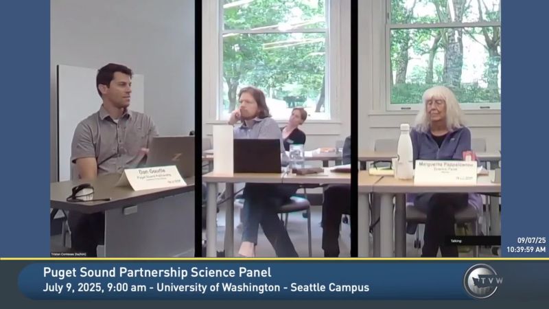Puget Sound Partnership Science Panel - TVW