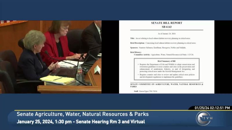 Senate Agriculture, Water, Natural Resources & Parks - TVW