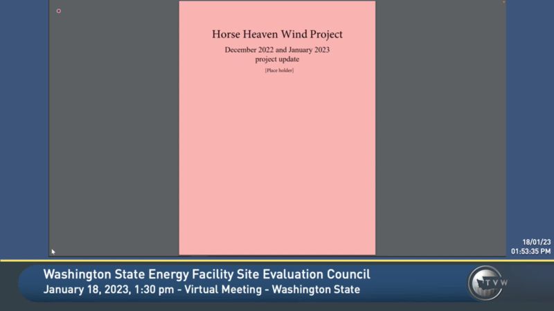 Washington State Energy Facility Site Evaluation Council - TVW
