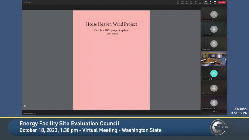 Energy Facility Site Evaluation Council - TVW
