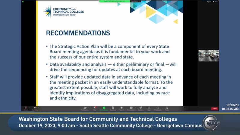 Washington State Board for Community and Technical Colleges - TVW