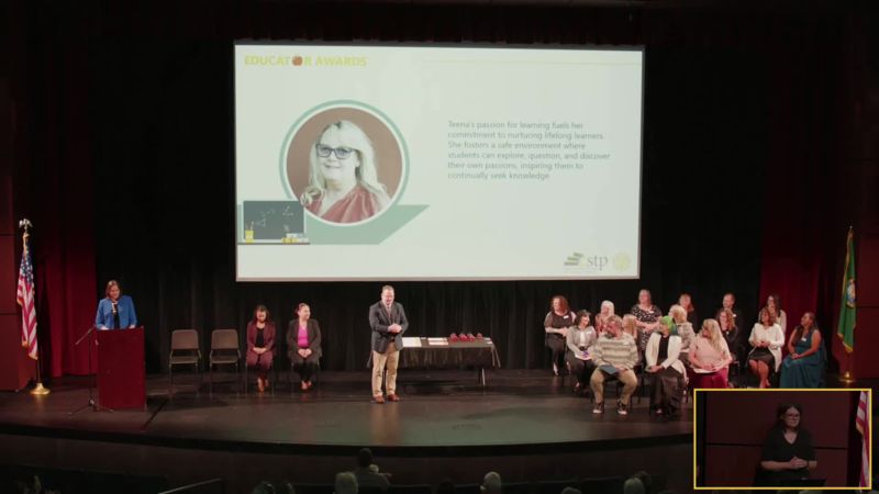 OSPI 2024 Educator Awards - TVW