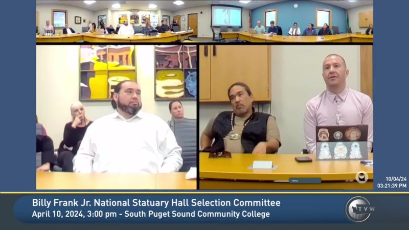 Billy Frank Jr. National Statuary Hall Selection Committee - TVW