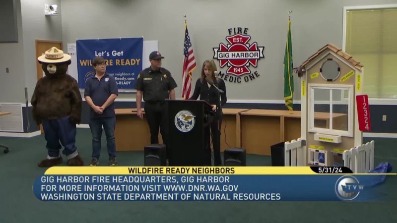Lands Commissioner Hilary Franz Wildfire Ready Neighbors Launch - TVW