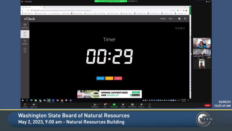 Washington State Board of Natural Resources - TVW