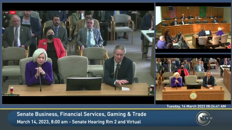 Senate Business, Financial Services, Gaming & Trade - TVW