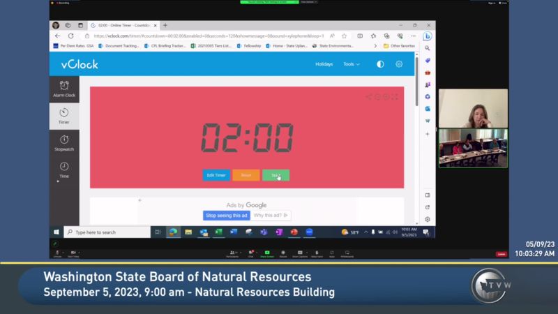 Washington State Board of Natural Resources - TVW