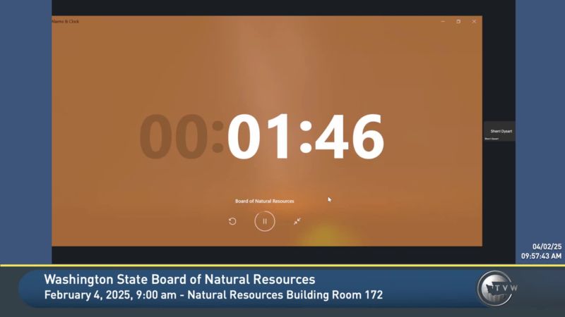 Washington State Board of Natural Resources - TVW