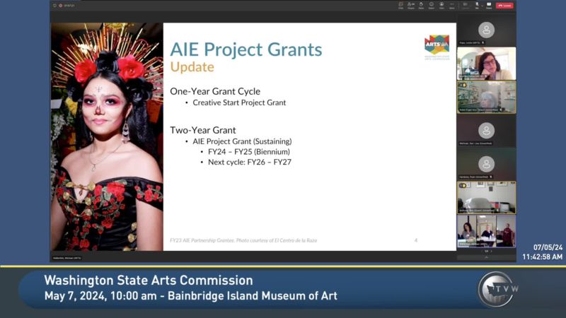 Washington State Arts Commission Tvw