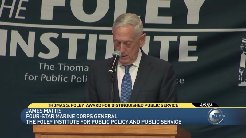 Inaugural Thomas S. Foley Award for Distinguished Public Service - TVW