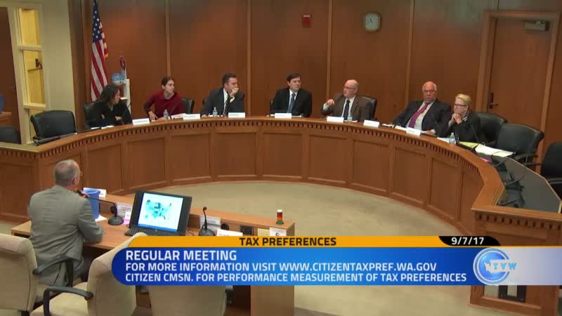 Citizen Commission for Performance Measurement of Tax Preferences - TVW