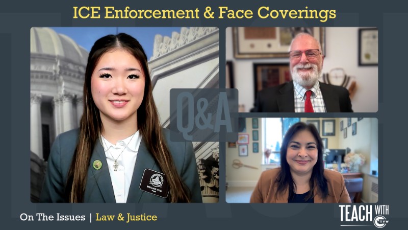 On The Issues Q&A - Law & Justice: ICE Enforcement & Face Coverings - TVW