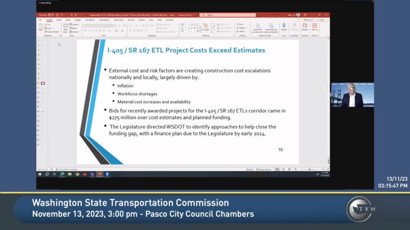 Washington State Transportation Commission - TVW