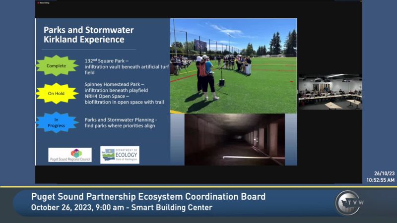 Puget Sound Partnership Ecosystem Coordination Board - TVW