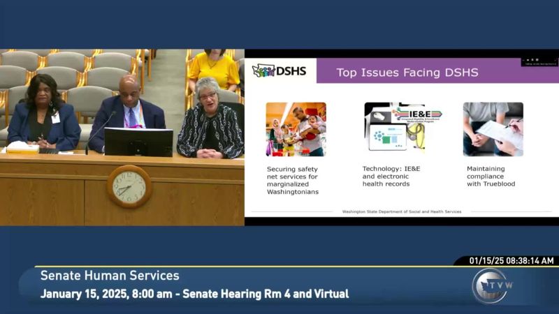 Senate Human Services - TVW