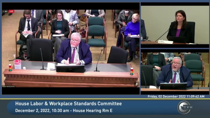 House Labor & Workplace Standards Committee - TVW