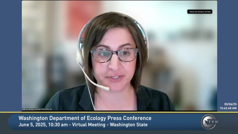 Washington Department of Ecology Press Conference - TVW