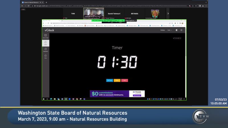 Washington State Board of Natural Resources - TVW