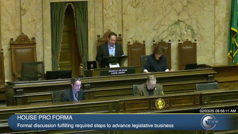 House Pro Forma Session - February 3 - TVW