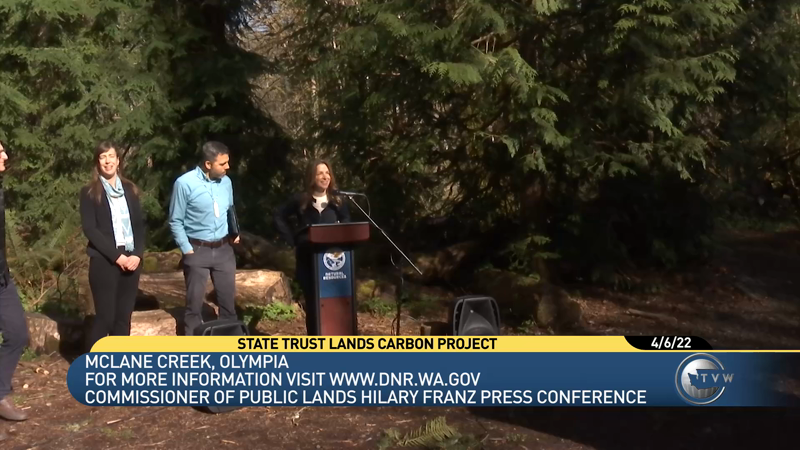 Commissioner of Public Lands Hilary Franz Press Conference - TVW