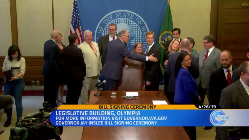 Governor Inslee Bill Signing Ceremony - TVW