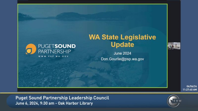 Puget Sound Partnership Leadership Council - TVW