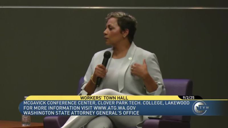 Washington State Attorney General Nick Brown Workers' Town Hall - TVW