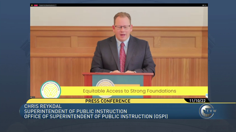 State Superintendent Chris Reykdal Press Conference - TVW