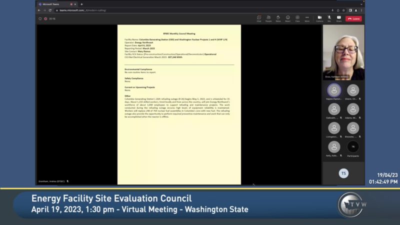 Energy Facility Site Evaluation Council - TVW