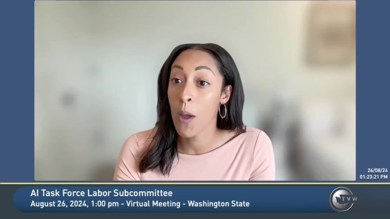 Artificial Intelligence Task Force Labor Subcommittee - TVW