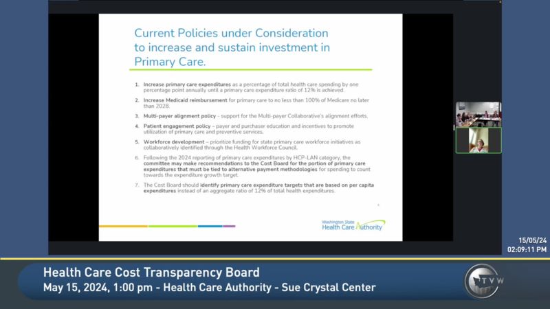 Health Care Cost Transparency Board - TVW