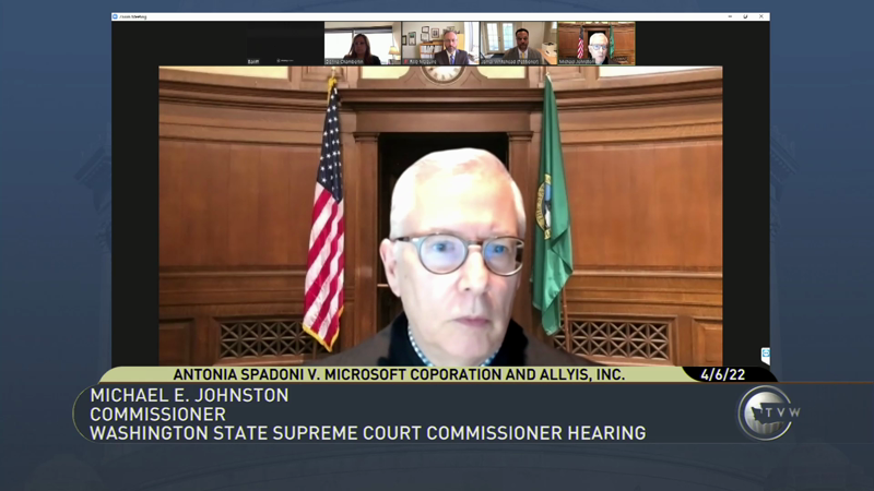 Washington State Supreme Court Commissioner Hearing - TVW