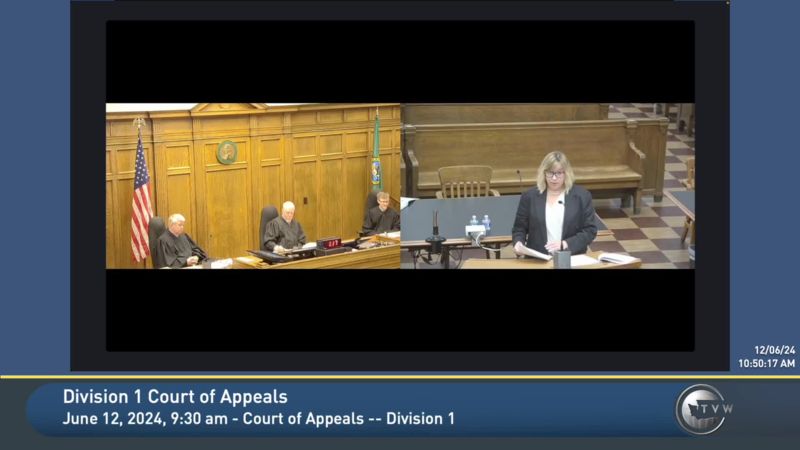 Division 1 Court of Appeals - TVW